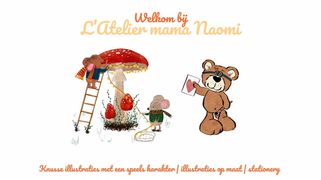 L’ATELIER MAMA NAOMI | Illustrator & creatieve maker